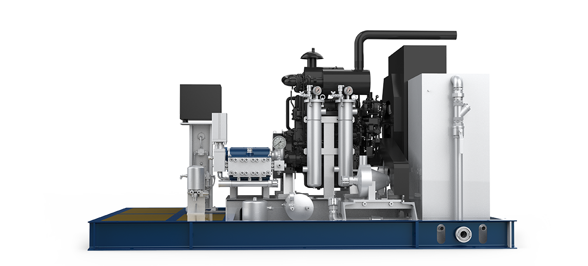 Diesel Engine Driven Waterjet System – SYMRAYS